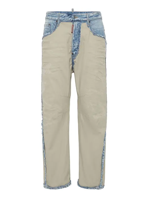 Dsquared2 Inside Out-effect Jeans - Neutrals