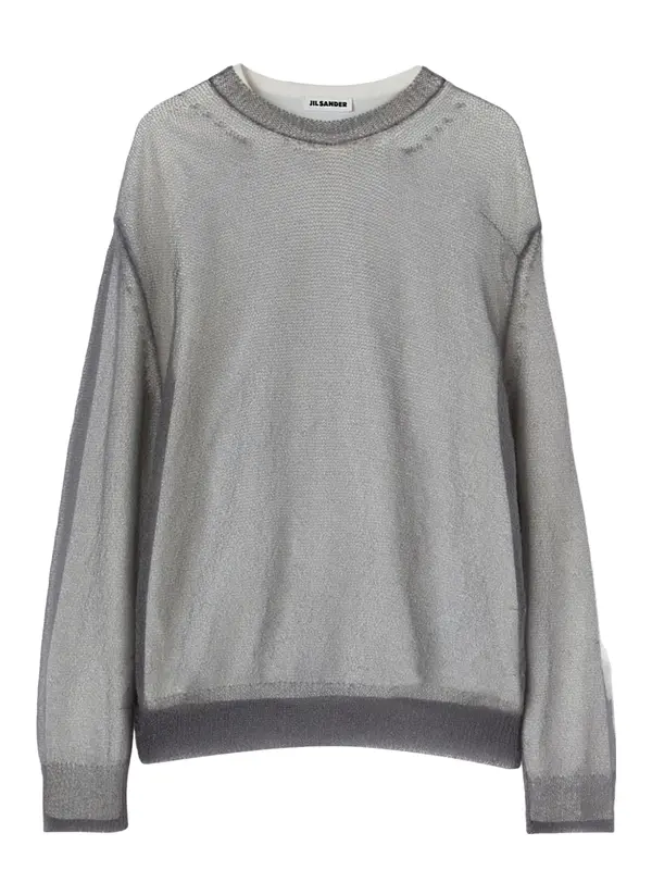 JIL SANDER Layered Jumper - Grey