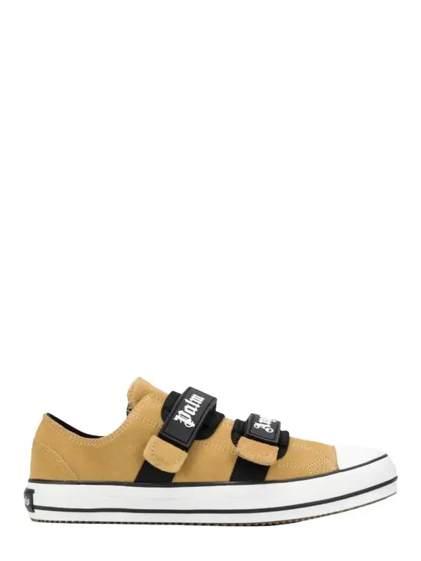 Palm Angels Vulc Low Top Sneakers - Brown/black/white