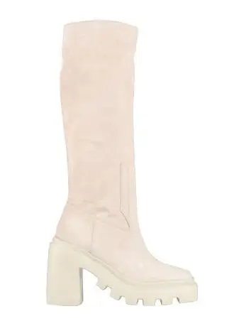 VIC MATIE Leather Boots - Beige