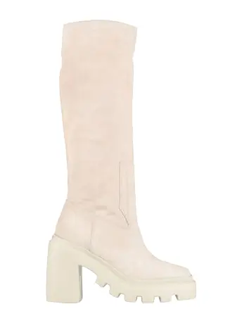 VIC MATIE Leather Boots - Off White