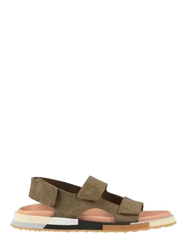 GHOUD VENICE Leather Sandals - Green