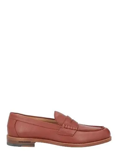 Dsquared2 Leather Penny Loafers - Brown