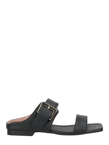 POLLINI Sandals In Calfskin - Black