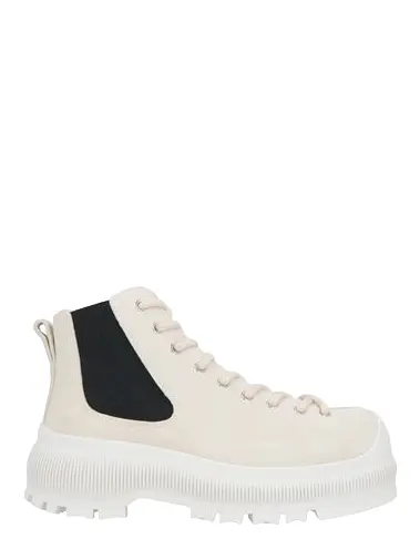 JIL SANDER Leather Sneakers - White