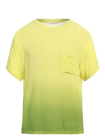 DANIELE FIESOLI T-shirt Size Viscose, Nylon, Cashmere, Elastane - Yellow