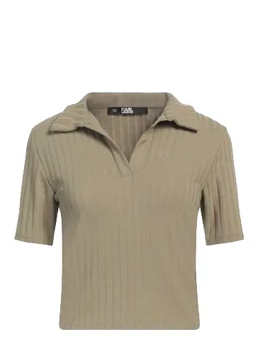 Karl Lagerfeld Military Polo Shirt - Green