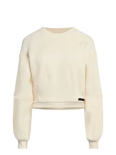 John Richmond Cotton-blend Fleece Sweatshirt - White