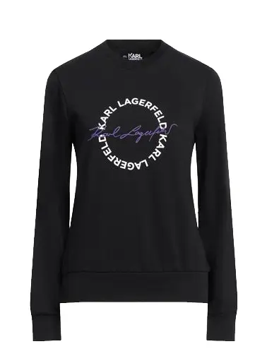 Karl Lagerfeld Organic Cotton Sweatshirt - Black