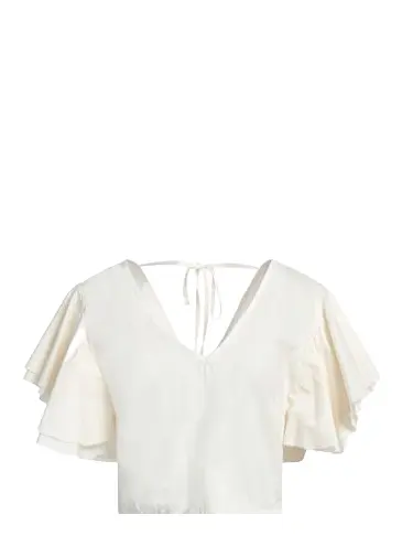 HAVEONE Woven Top - White