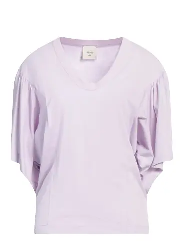 ALYSI Cotton T-shirt - Purple
