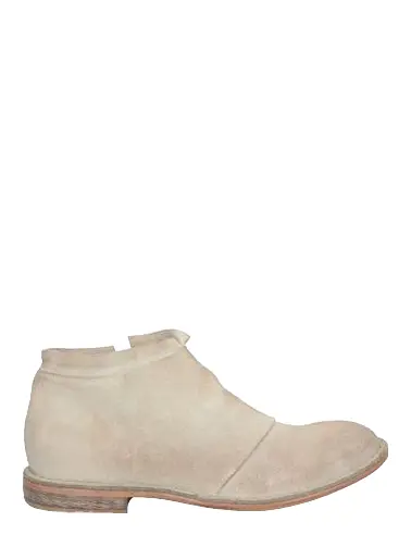 Moma Leather Ankle Boots - Beige