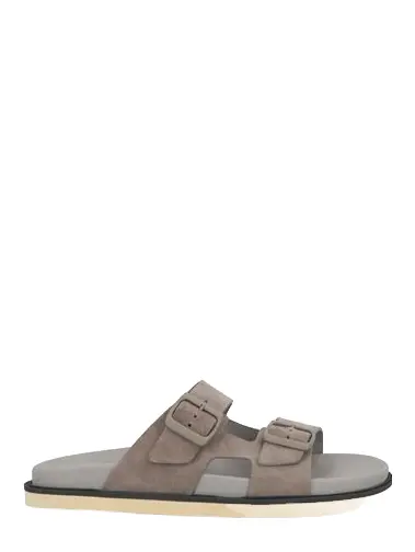 Hogan Leather Technical Sandals - Grey