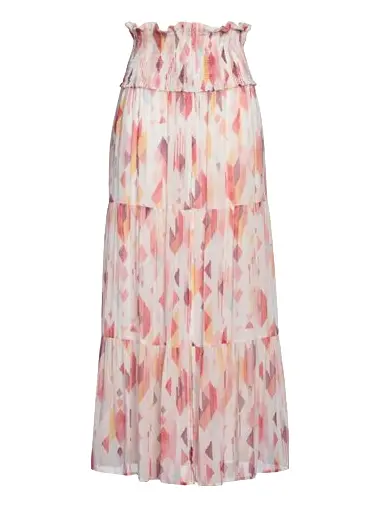 DONDUP Maxi Flared Skirt - Pink