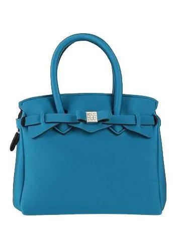 Save My Bag Handbag In Polyamide And Elastane - Blue