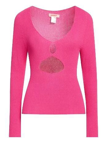 KONTATTO Ribbed-knit Sweater - Fuchsia