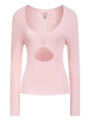 KONTATTO Ribbed-knit Sweater - Pink