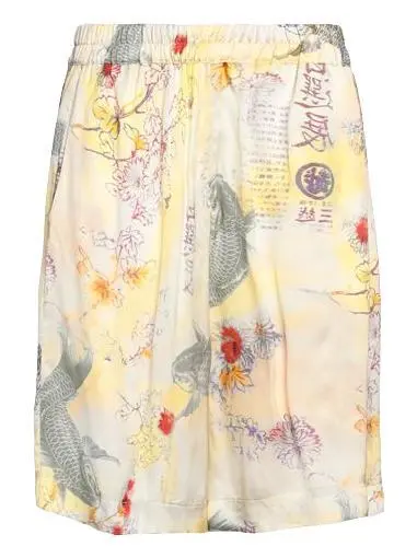 LANEUS Bermuda Shorts - Yellow