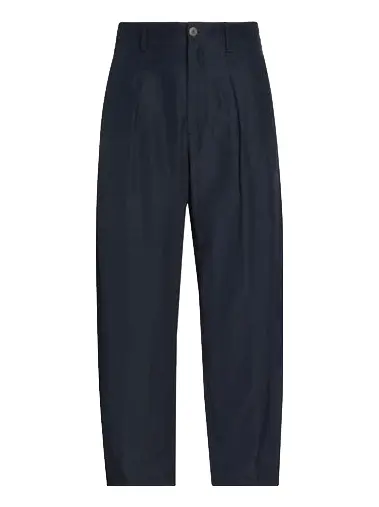 Giorgio Armani Tailored Straight Leg Pants - Blue