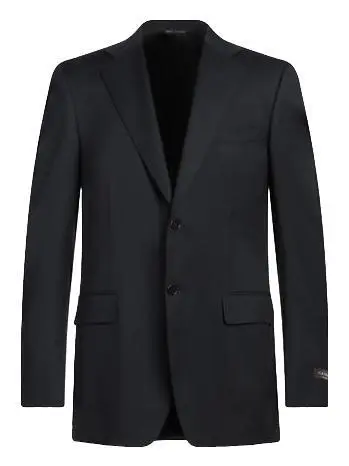 Canali Blazer Midnight Size Virgin Wool - Blue