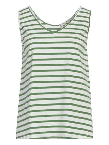 SHIRTAPORTER Striped Jersey Top - Green
