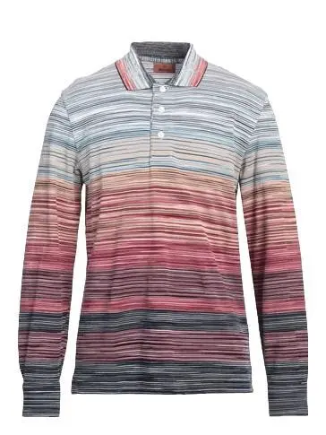 Missoni Polo Shirt Sky Size Cotton - Blue