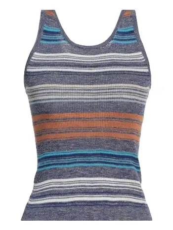ROBERTO COLLINA Knitted Top - Blue