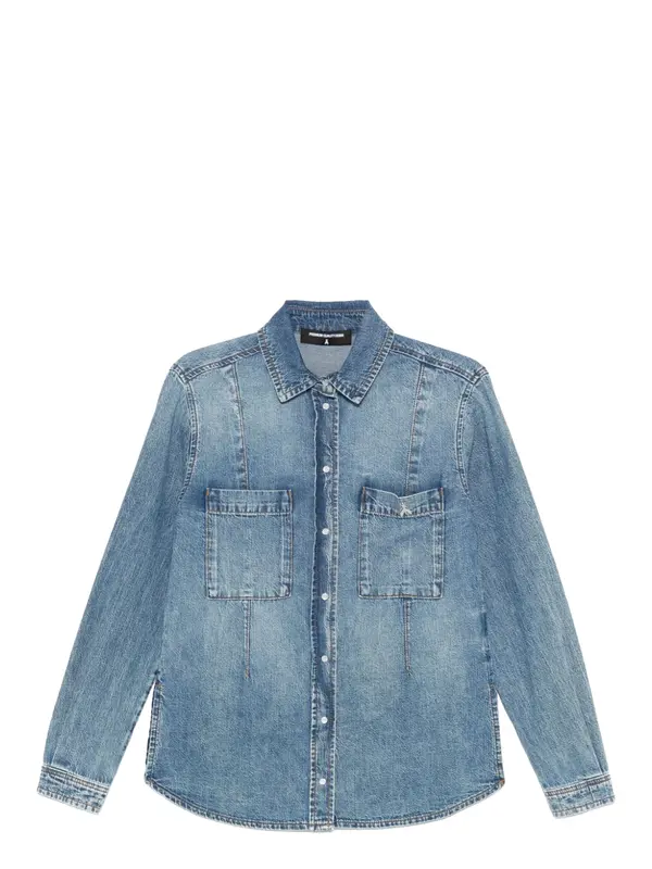 Patrizia Pepe Denim Shirt - Blue