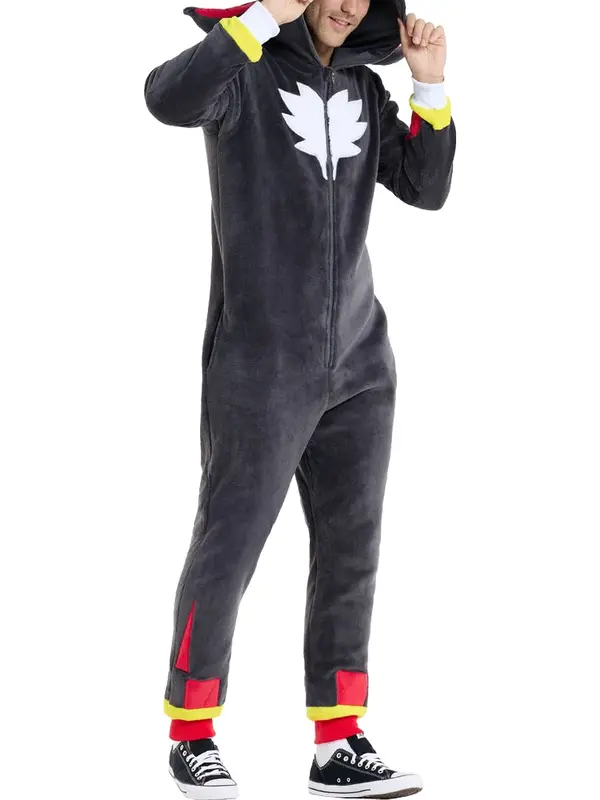 Opposuits Shadow Onesie - Black