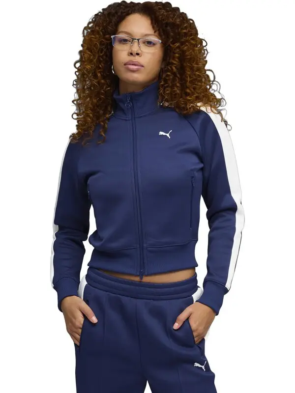 PUMA T7 Short Track Jacket - Blue