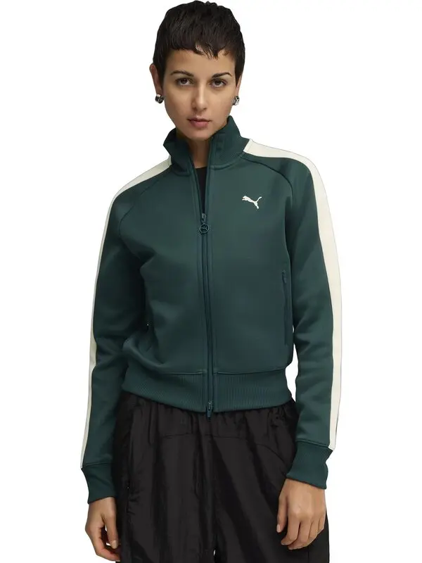 PUMA T7 Short Track Jacket - Green