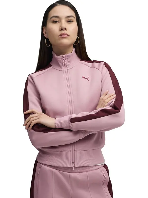 PUMA T7 Short Track Jacket - Pink