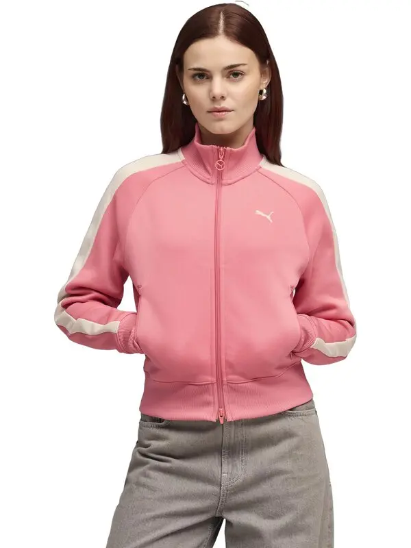 PUMA T7 Short Track Jacket - Pink