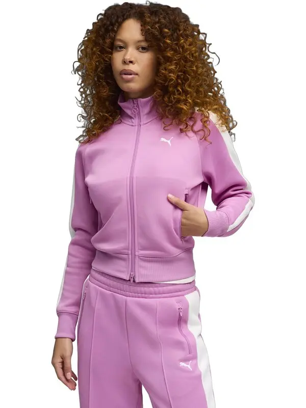 PUMA T7 Short Track Jacket - Pink