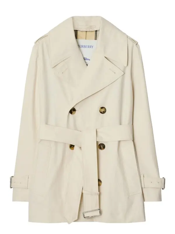 Burberry Double-breasted Trench Coat - Neutrals