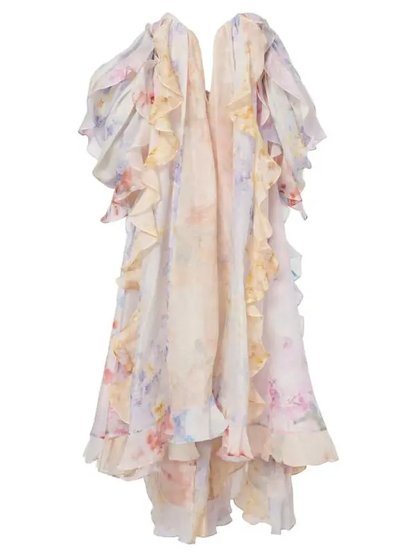 Zimmermann Crush Maxi Dress - Multicoloured