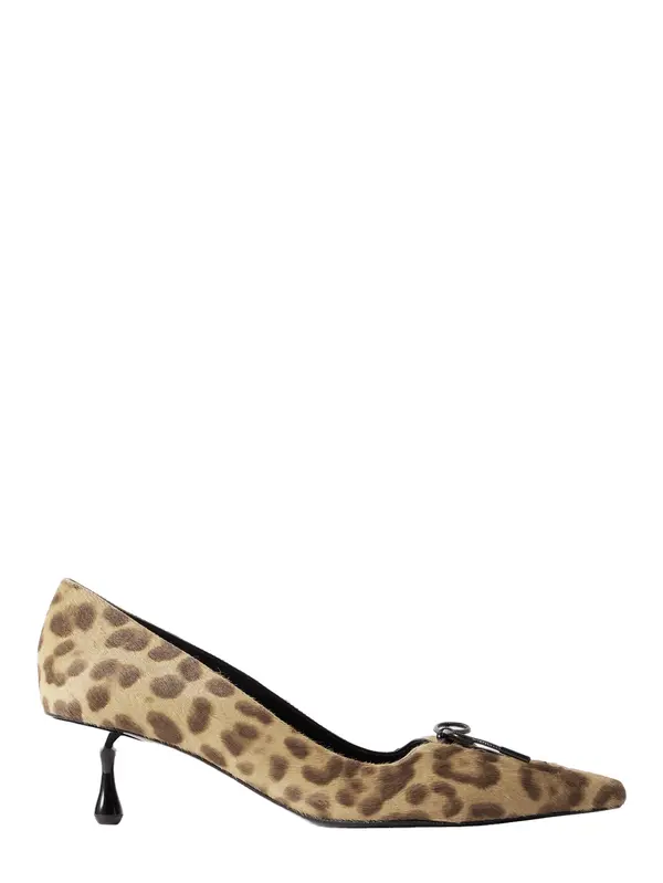 JIMMY CHOO Scarlett Leopard-print Pony Hair Pumps - Animal Print