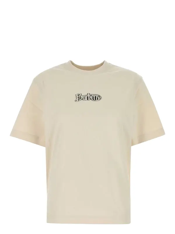 Burberry Logo-print T-shirt - Neutrals