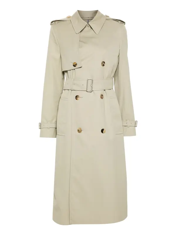 Burberry Double-breasted Trench Coat - Neutrals