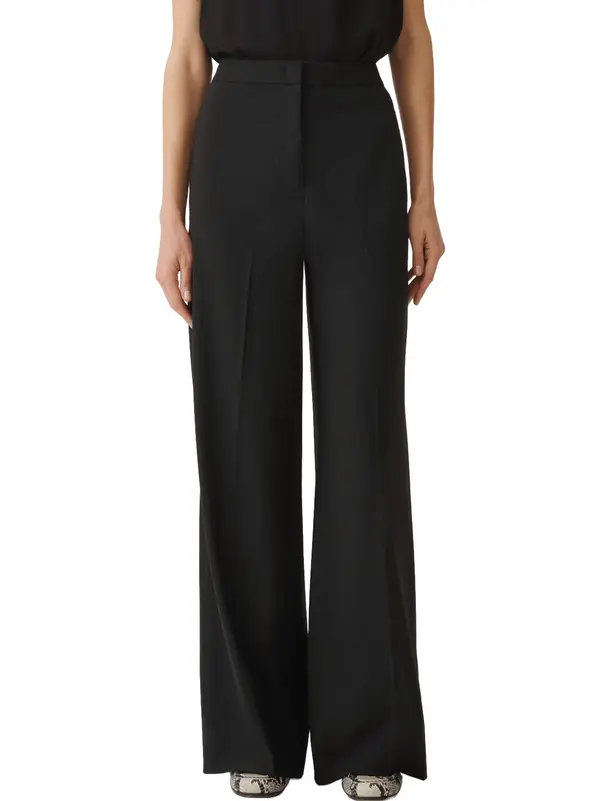 Fabiana Filippi Wide Leg Pants - Black