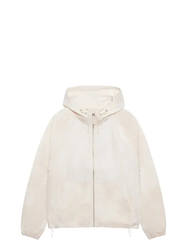 StÜssy Beach Shell Wave Dye Zip Hoodie 'bone - Cream