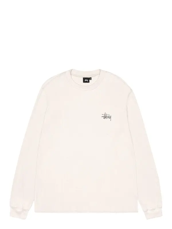 StÜssy Basic Stock Long-sleeve Thermal 'bone - Cream