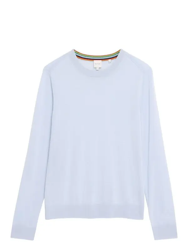 Paul Smith Merino Wool Pullover Sweater - Light Blue