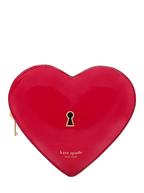 Kate Spade New York Heart Crossbody Bag - Cherry Rouge
