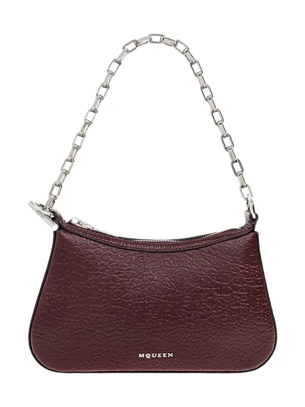 Alexander McQueen Mini T-bar Tote - Brown