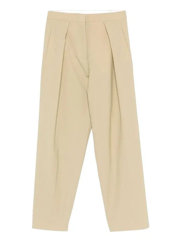 Moncler Logo-patch Trousers - Neutrals