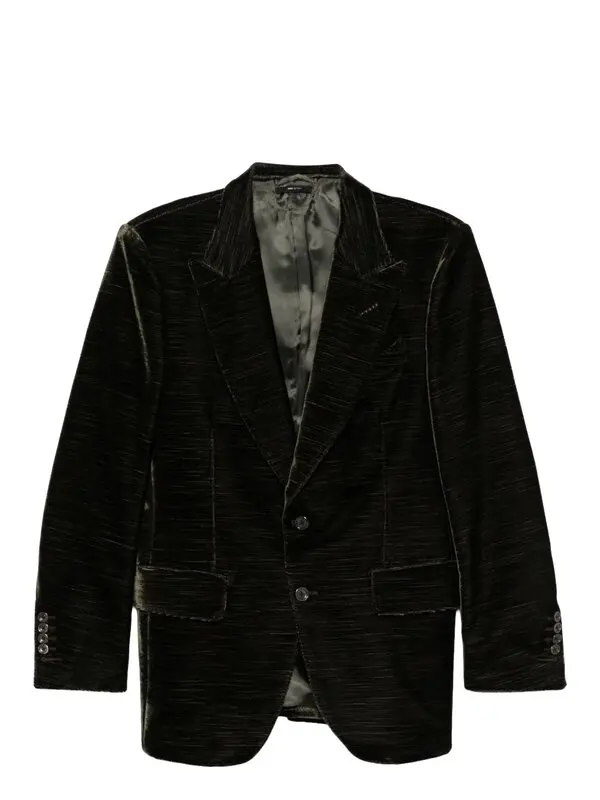 TOM FORD Velvet Blazer - Green