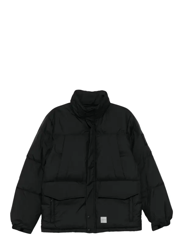 SPORT B. BY AGNÈS B. Logo-patched Down Jacket - Black
