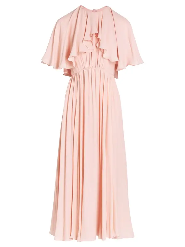 Giambattista Valli Crepe Midi Dress - Pink
