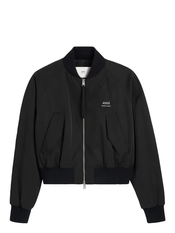Ami Technical Bomber Jacket - Black